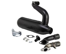 Marmitta espansione VMC SILURO SUPER SPORT attacco da 62mm per Vespa 50 ...