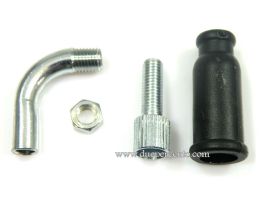 Curva 90° MALOSSI cavo acceleratore per carburatori DELL'ORTO SHA/ PHVA/ PHBG/ PHBH/ PHBL/ PHF/ PHM