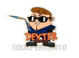 Adesivo DEXTER RACING 115 X 90mm